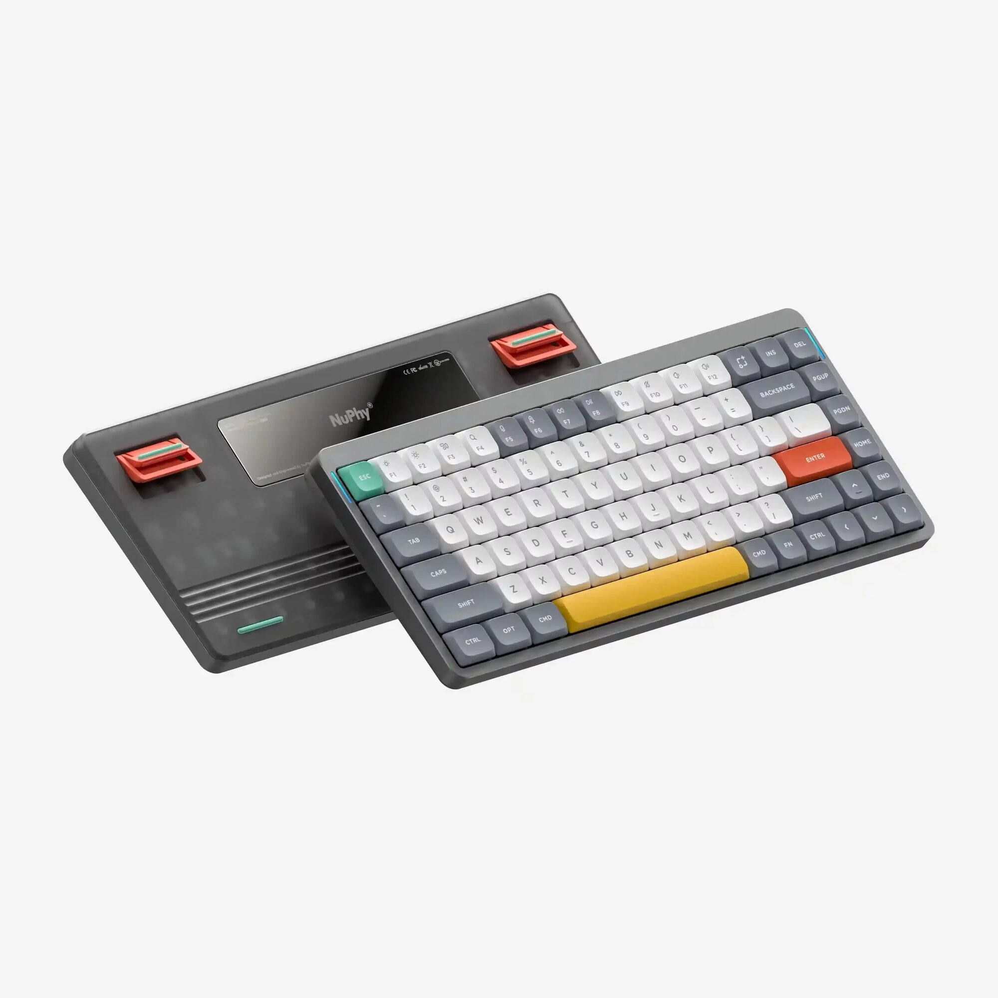 Nuphy Air75 V2 Dwarf Switch Mechanical Keyboard 3Mode Hot Swap Long Endurance Low Noise QMK VIA Custom Office Silent Keyboard