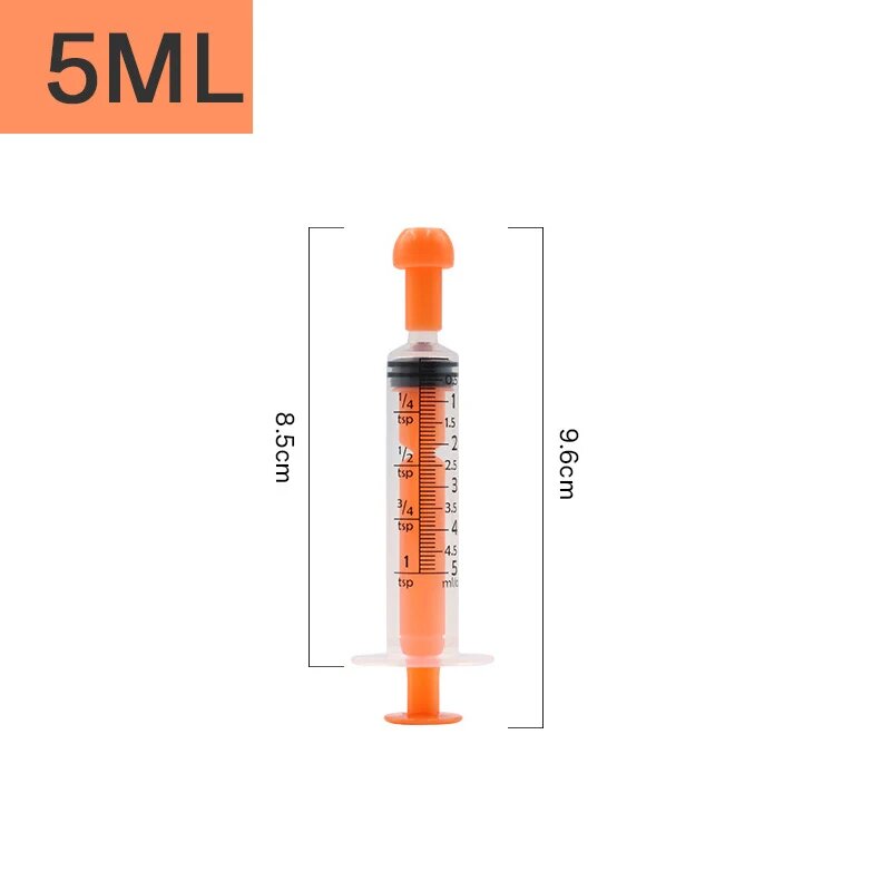 Шприц 5 мл, оранжевый, A3