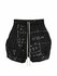 Шорты Rick Owens Drawstring printed shorts, размер 42, черный