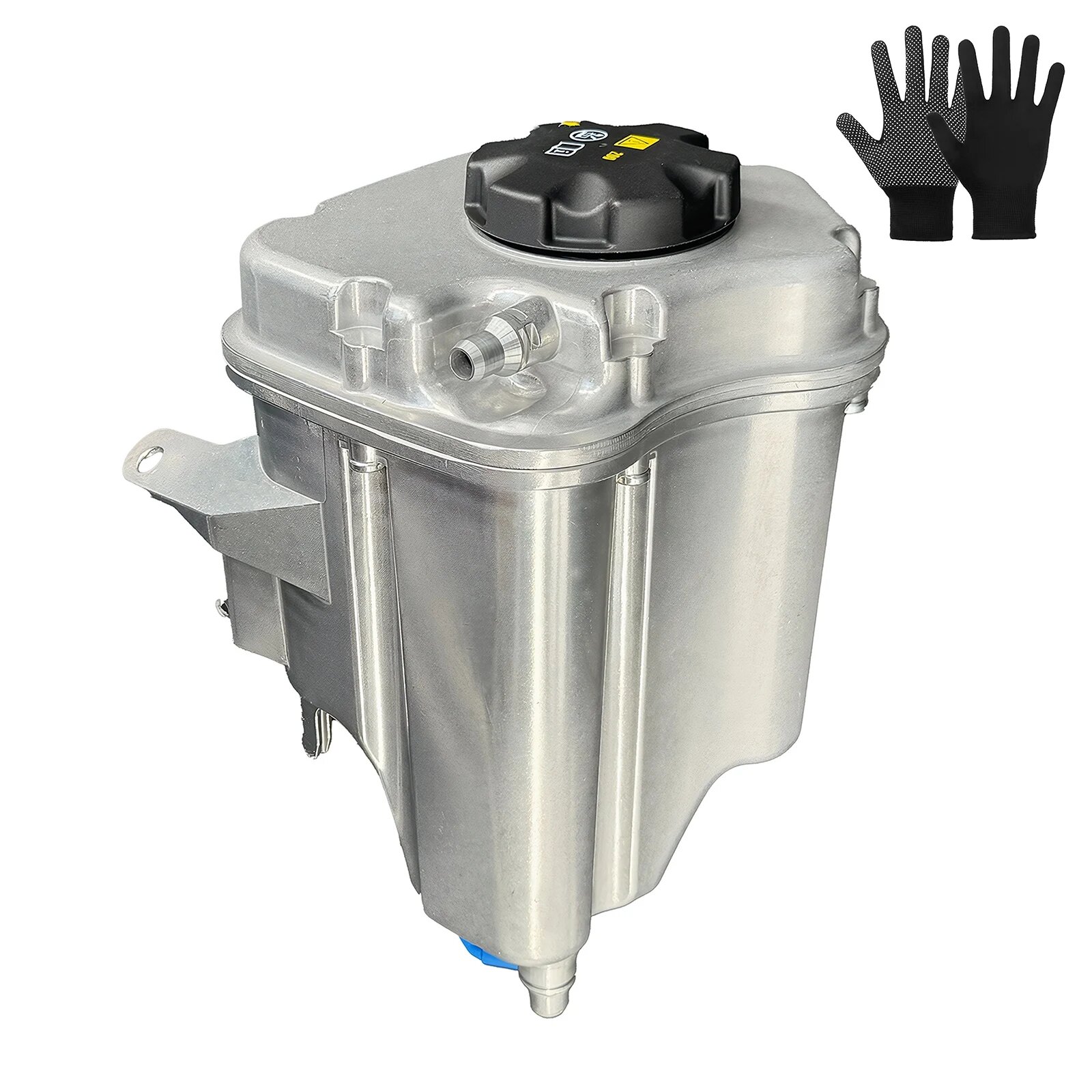 Алюминиевый бачок для охлаждающей жидкости с крышкой для BMW X5 X6 E70 F15 F85 E71 E72 F16 F86 2007-2019 годов выпуска, 2.0/3.0/4.4/4.8 л, OE 17138621092