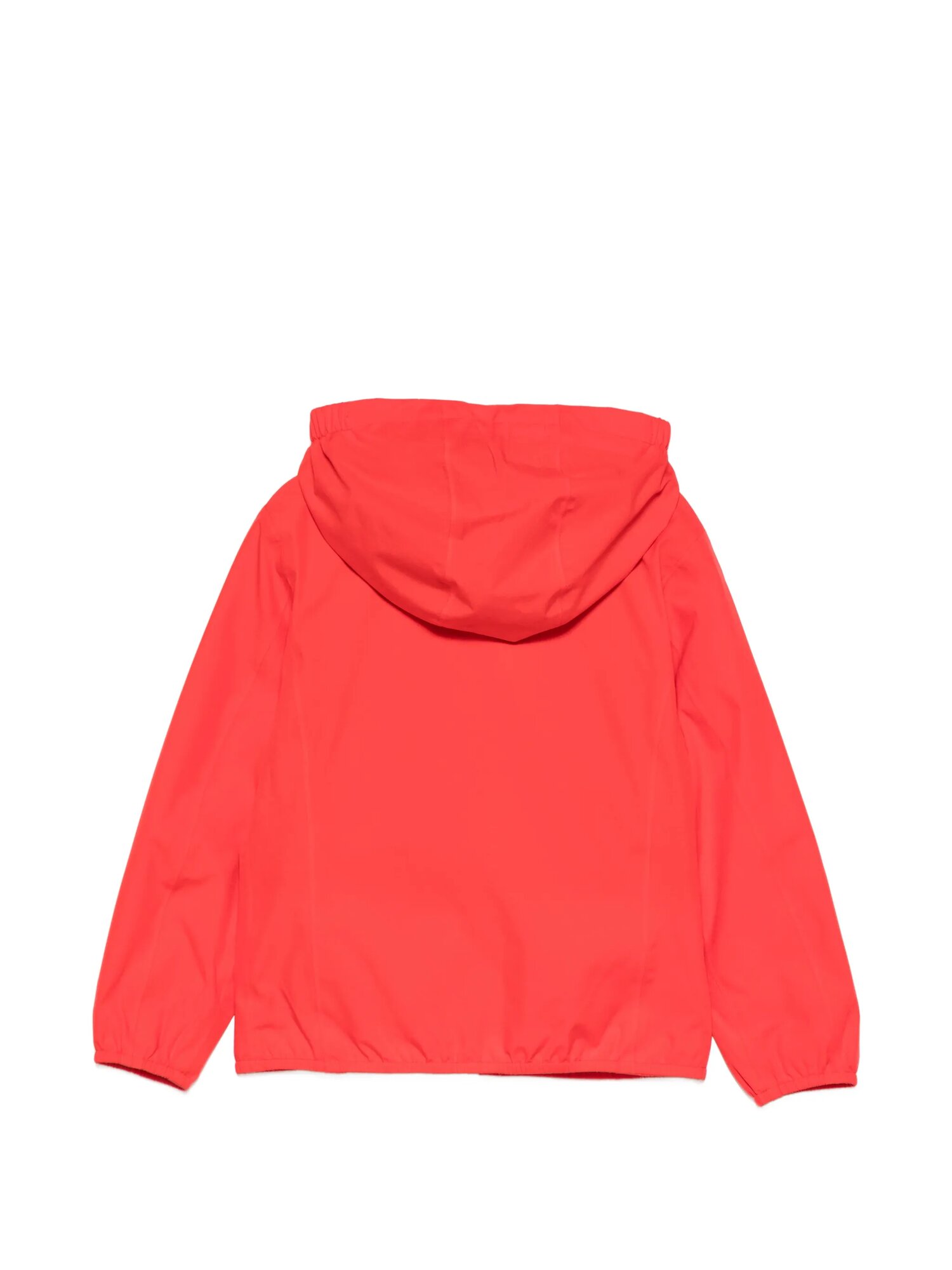 Куртка K-WAY Hooded zip-fastening jacket, размер 12 лет, темно-синий/бежевый/красный — фото 1