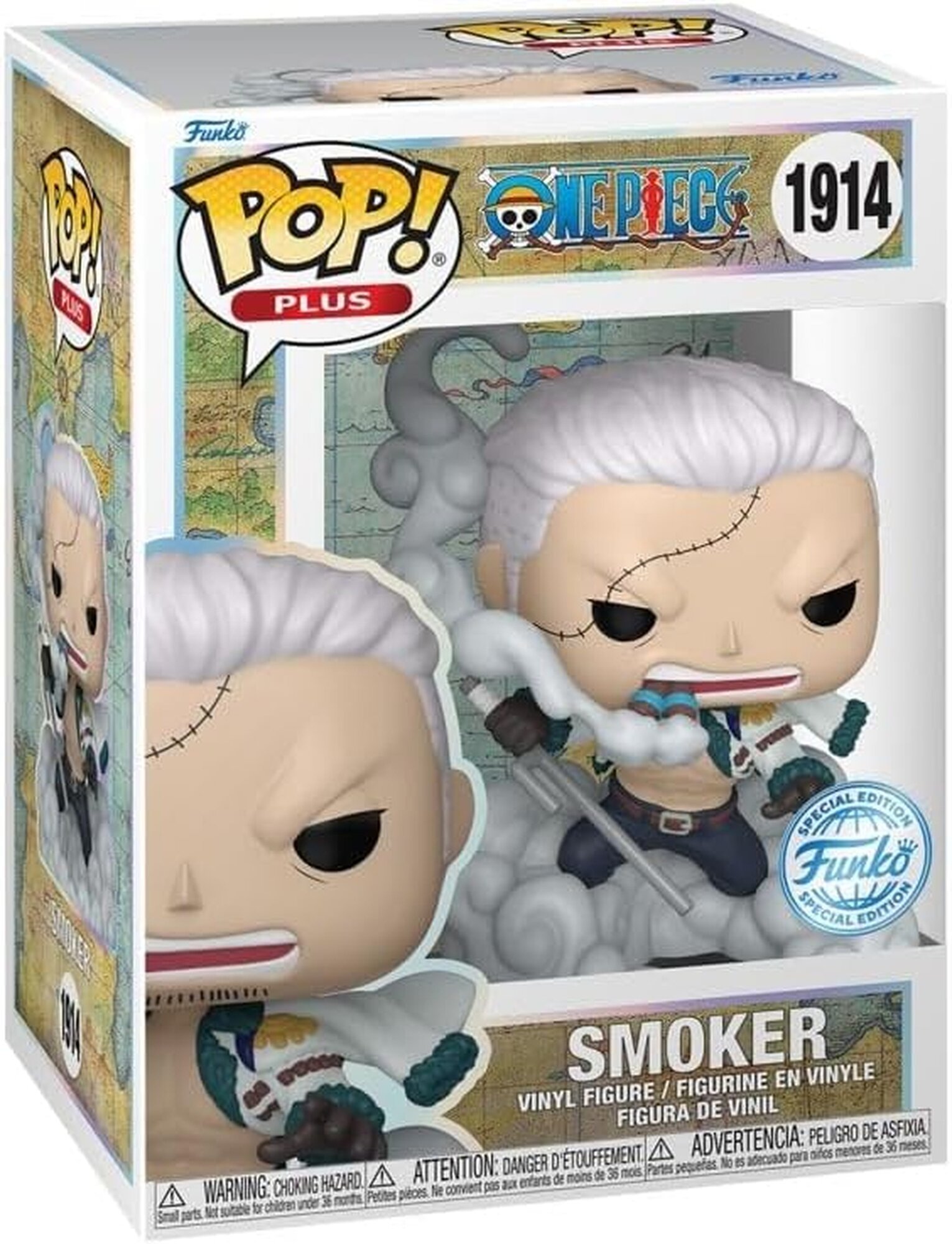 Фигурки Funko Pop ANIMATION - Коллекционная фигурка One Piece Smoker - Фанко 1914