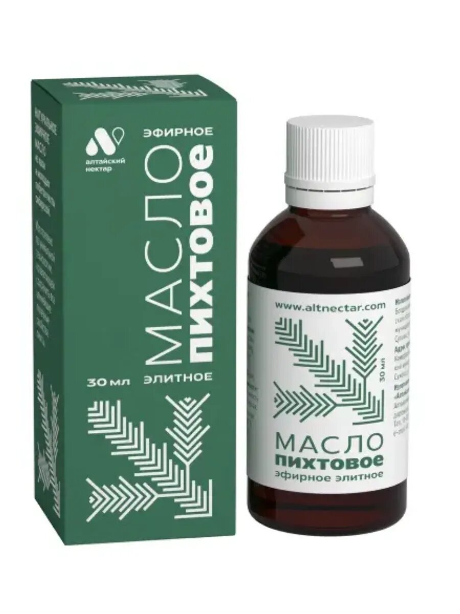 Алтайский нектар Масло пихтовое эфирное, масло эфирное, 30 м