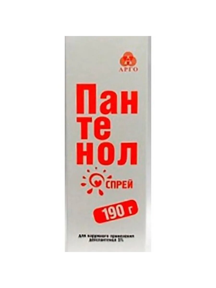 Пантенол спрей, спрей, 190 мл, 1шт.