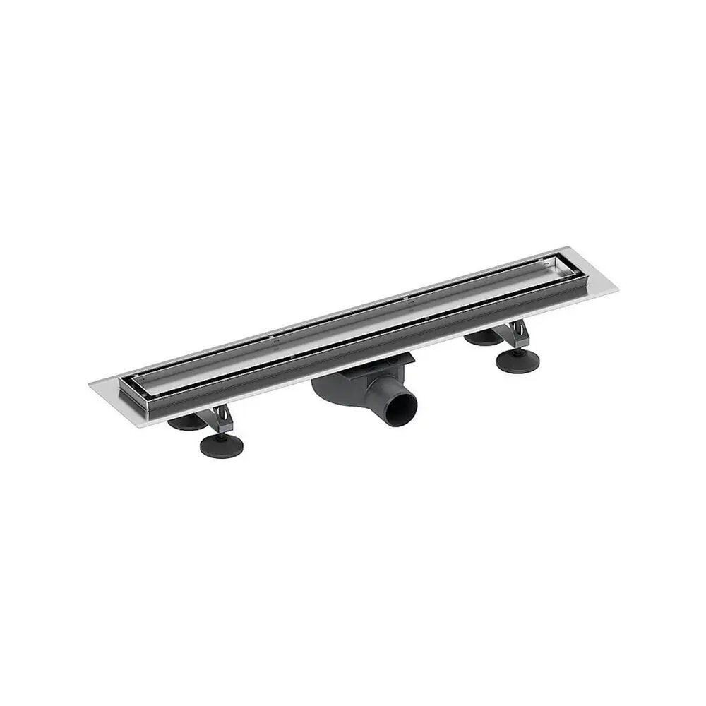 TECE Душевой лоток TECE Linus 800, с решеткой STEEL и основой для плитки TILE