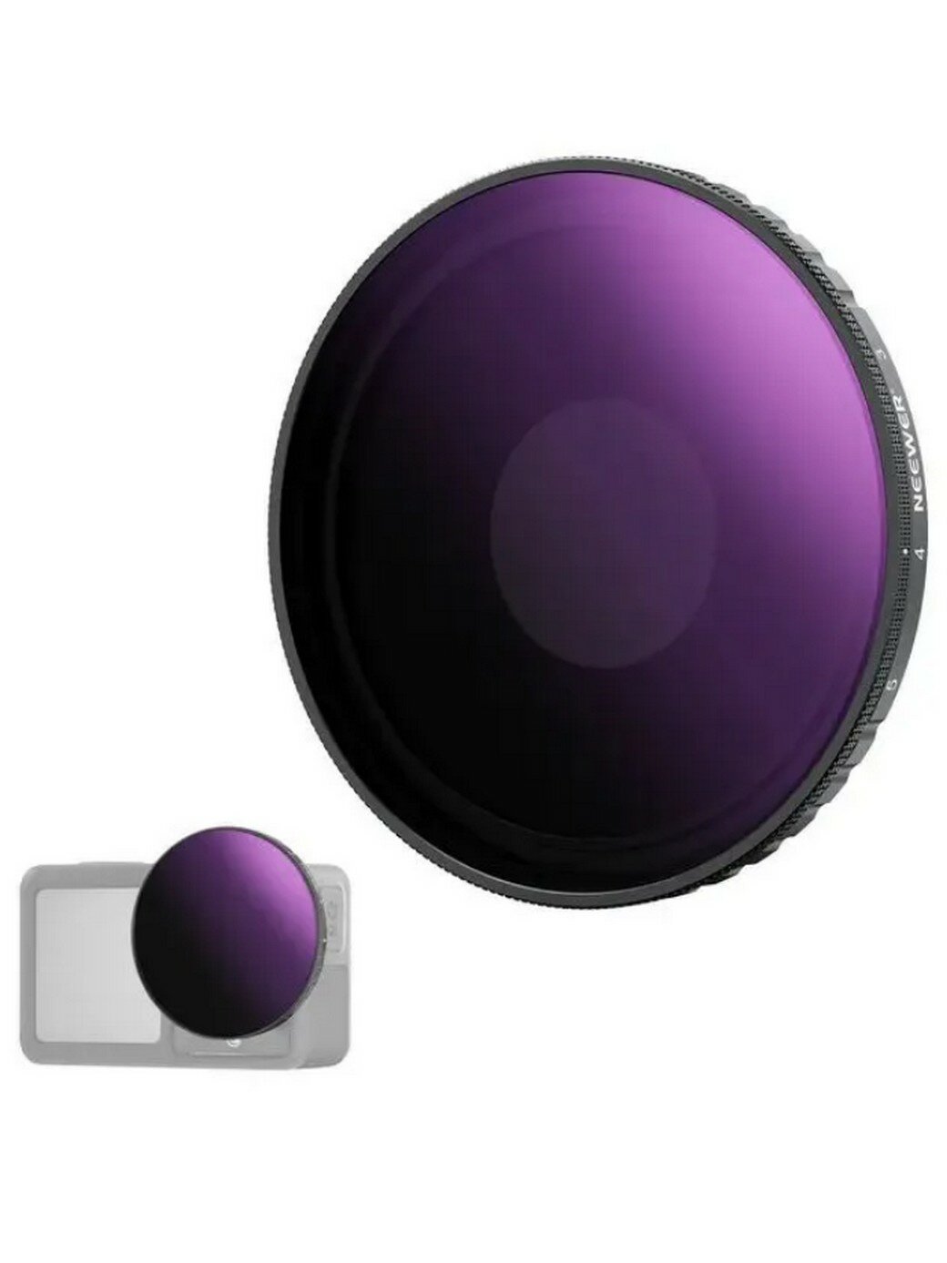 Фильтр Neewer Series A Vario ND8-32 для DJI Osmo Action 5 Pro/4/3