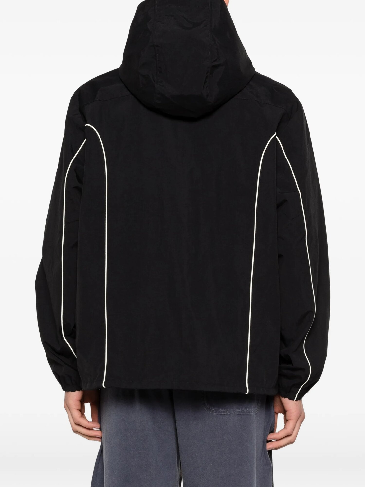 Куртка DIESEL Hooded zip-fastening jacket, размер M, blue — фото 1