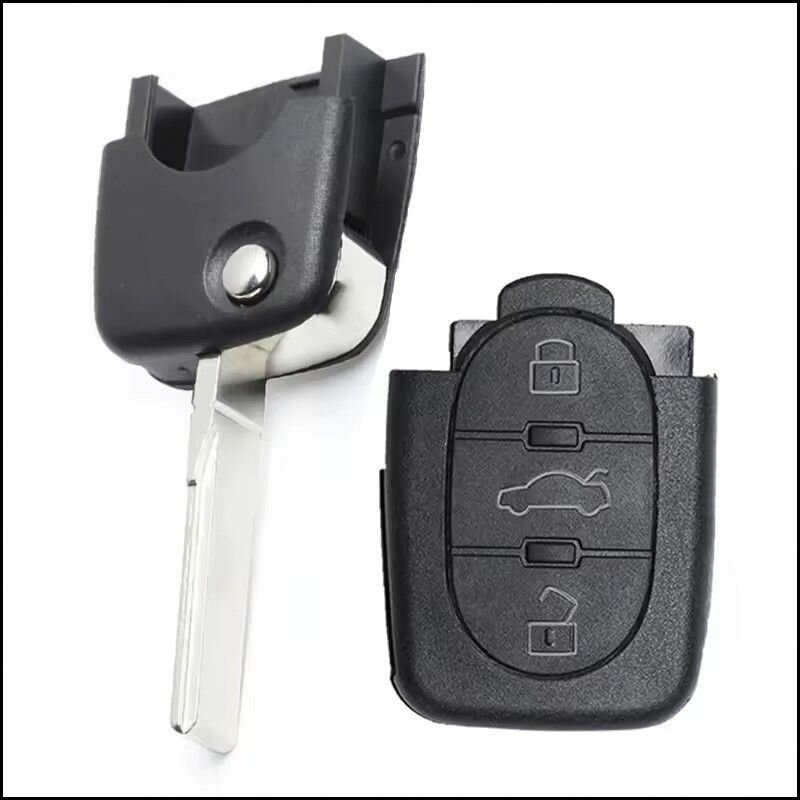 Ключ зажигания Для Audi A2 A3 A4 A6 A8 TT старых моделей 4D0 837 231 K,3 кнопки