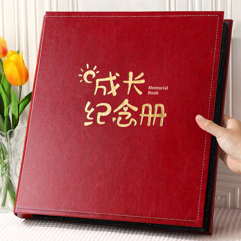 6-дюймовый фотоальбом на 1000 фотографий, семейный фотоальбом большой вместимости, памятный альбом 5inch для пары с проложенными страницами для хранения фотографий.