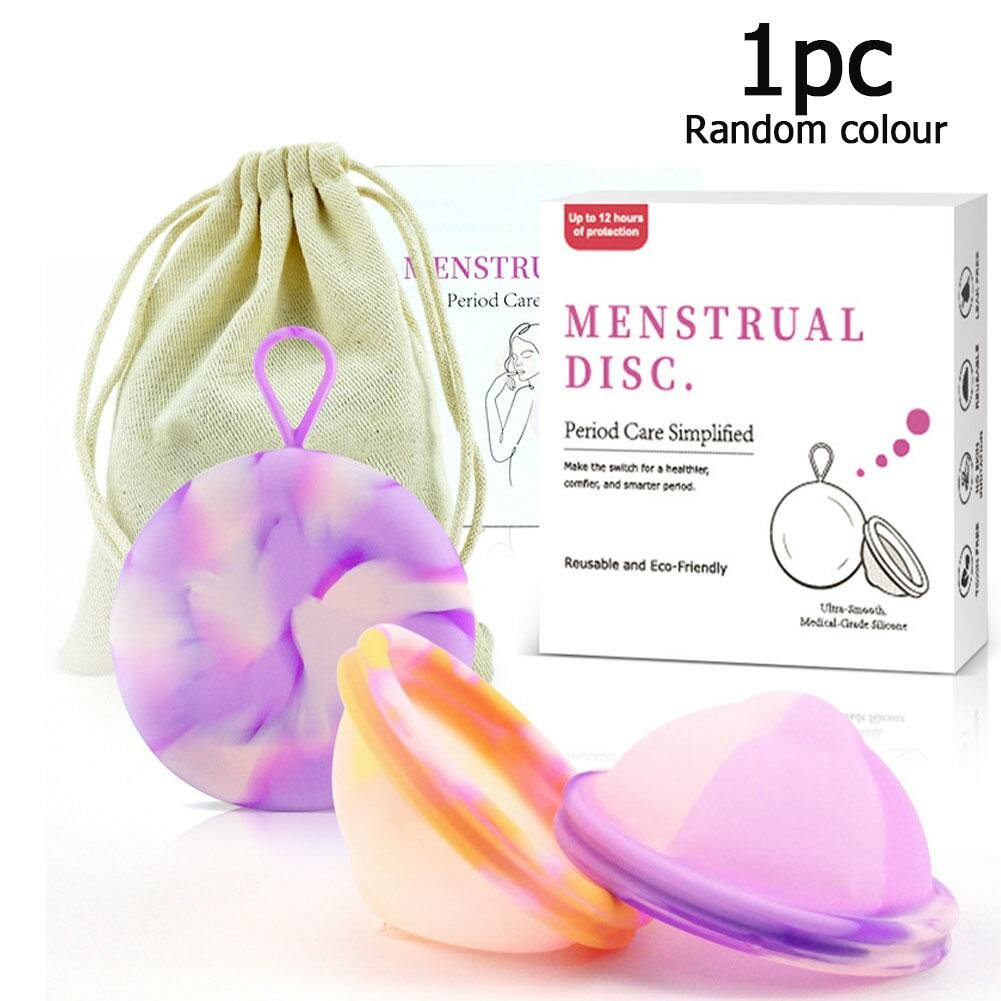Силиконовый менструальный диск для женской гигиены