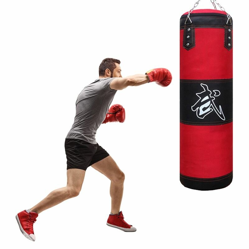 Весящая боксовая песчаная сумка