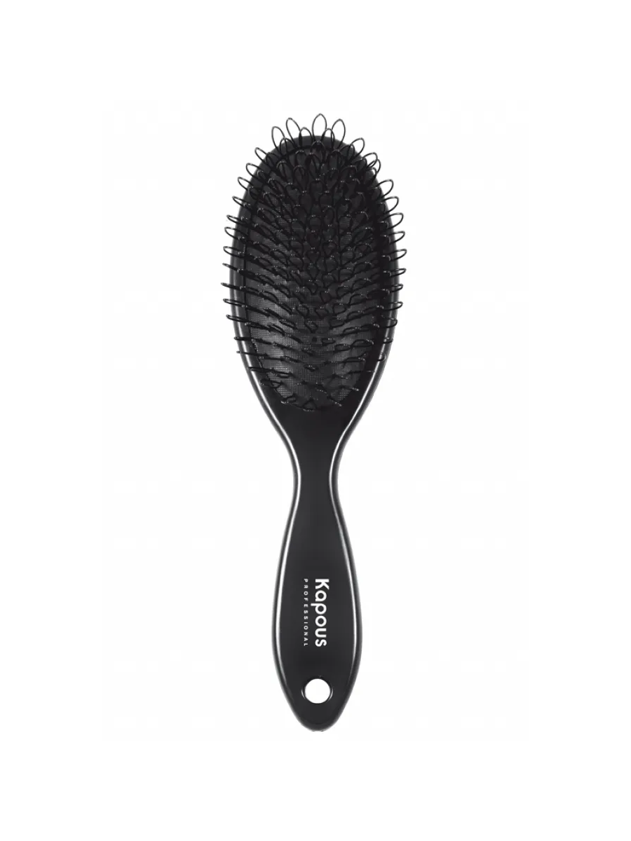 Щетка Kapous Professional Щетка с петлями для наращенных волос, 1 шт
