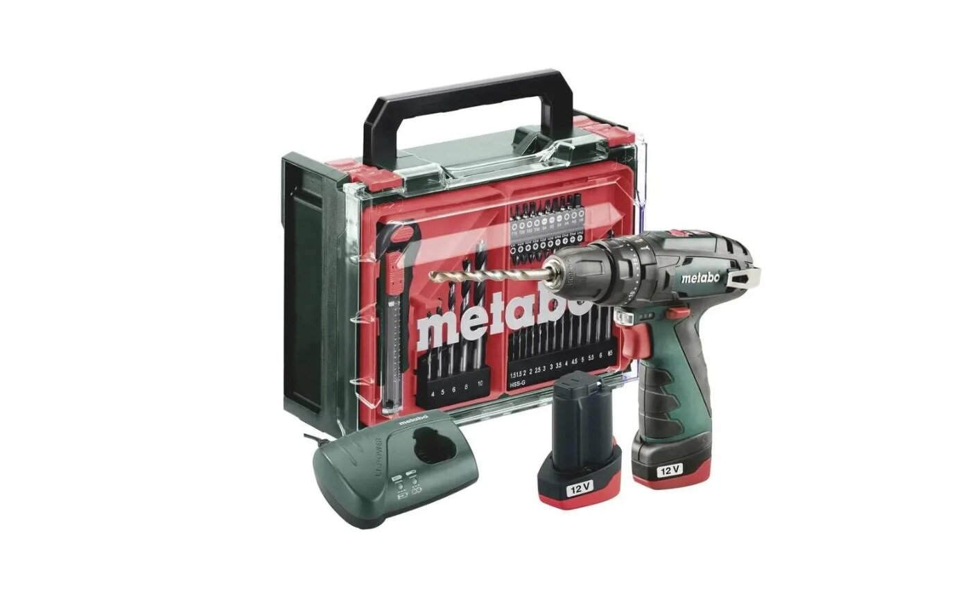Дрель-шуруповерт Metabo PowerMaxx SB Basic, [600385710]