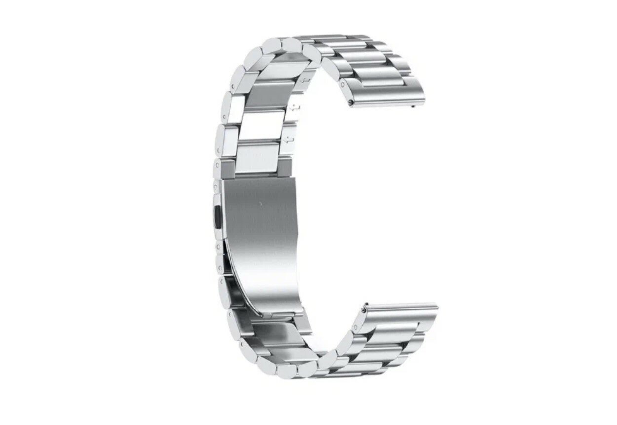 Ремешок MyPads, для Xiaomi Watch S1, S1 Active, серебристый, сталь, 100 % соответствие