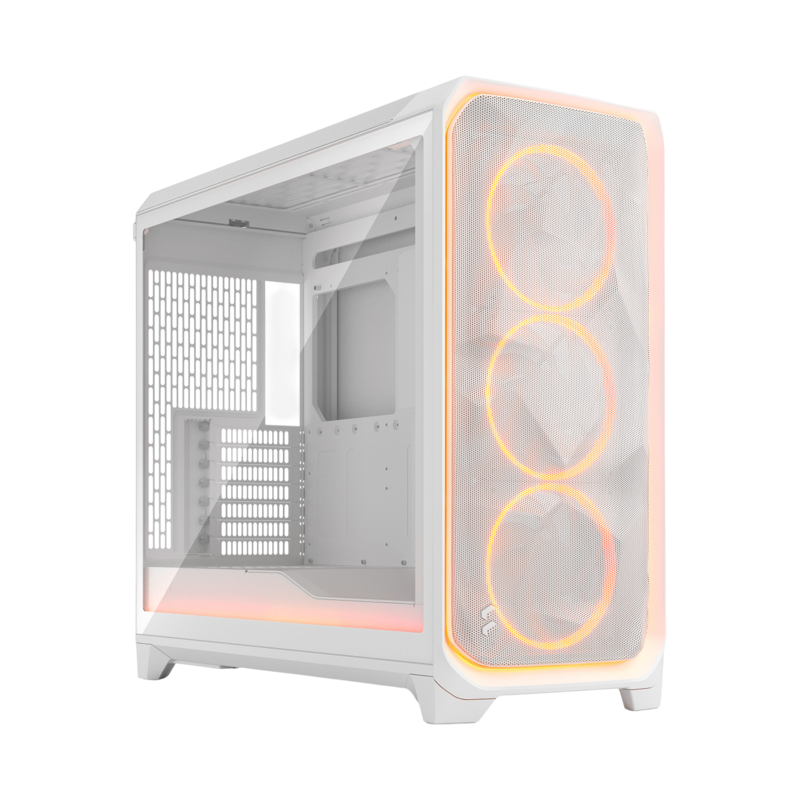 Корпус для ПК Fractal Design Meshify 3 XL Ambience Pro RGB TG Clear Tint, Full Tower, белый FD-C-MES3X-05