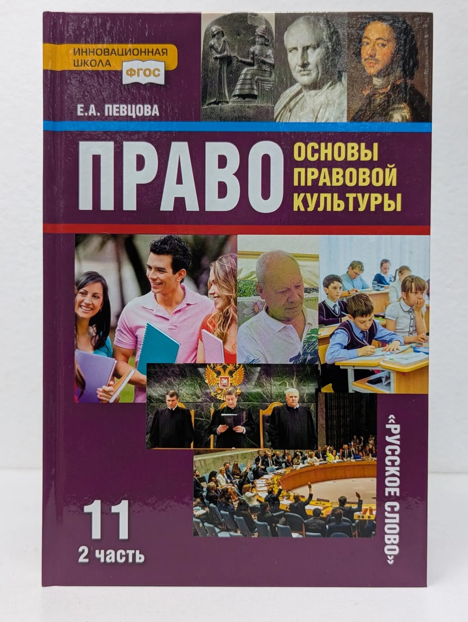 ФГОС. Инновационная школа. Право. Основы правовой культуры. 11 класс. В 2 частях. Часть 2 Певцова Елена Александровна 2022