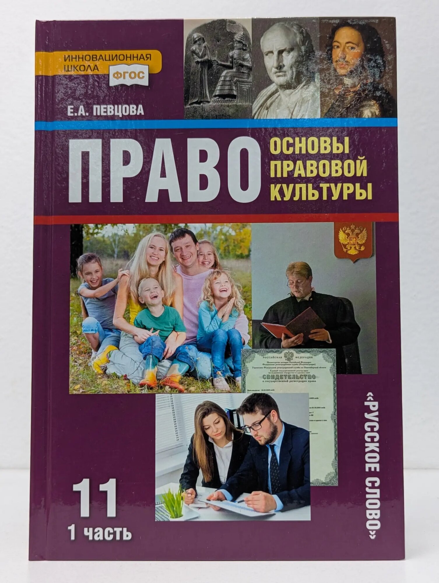 Право. Основы правовой культуры. 11 класс. В 2 частях. Часть 1 Певцова Елена Александровна 2022