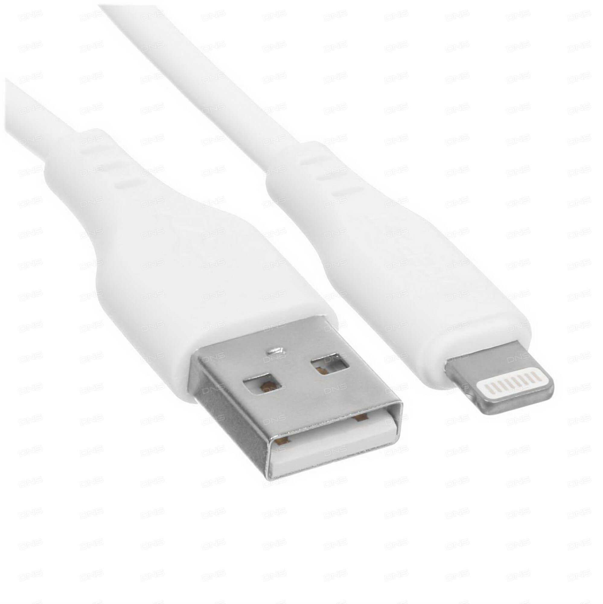 Кабель круглый ACEFAST Lightning 8-pin MFI - USB 2.0 Type-A белый 1.2 м