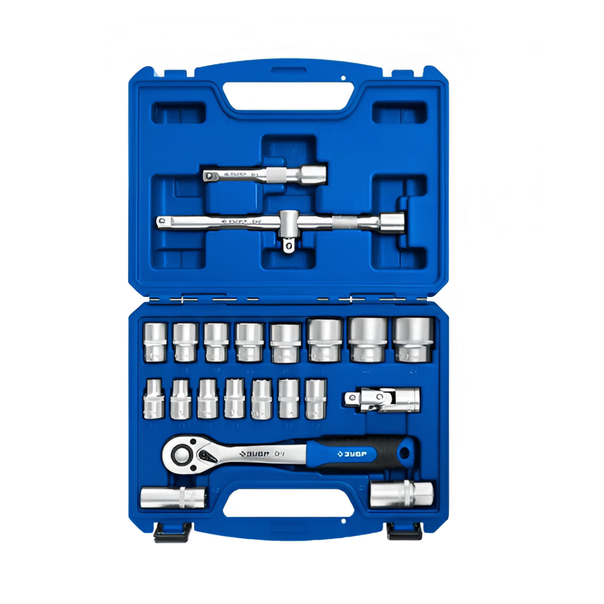 Набор инструментов ЗУБР Профессионал А-22, 27632-H22_z01 в синем кейсе, 22 предмета