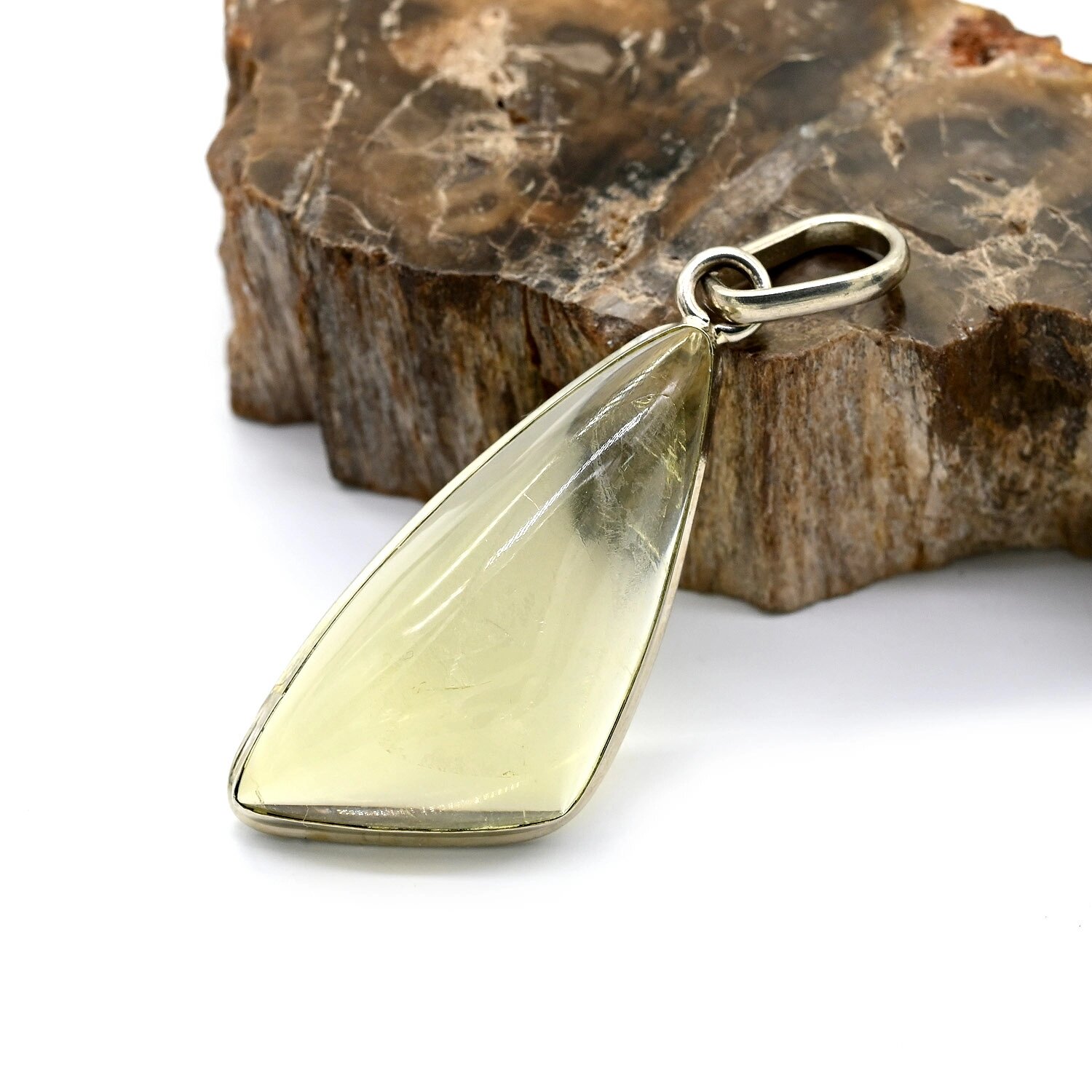 Подвеска, цитрин