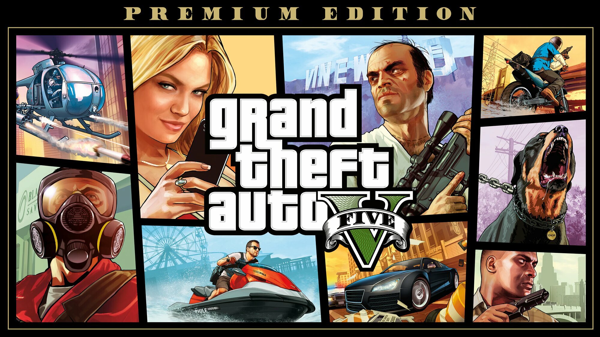 Игра Grand Theft Auto V (PlayStation5) Grand Theft Auto V: Premium Edition, цифровое издание PlayStation 5, регион Индия / код пополнения баланса