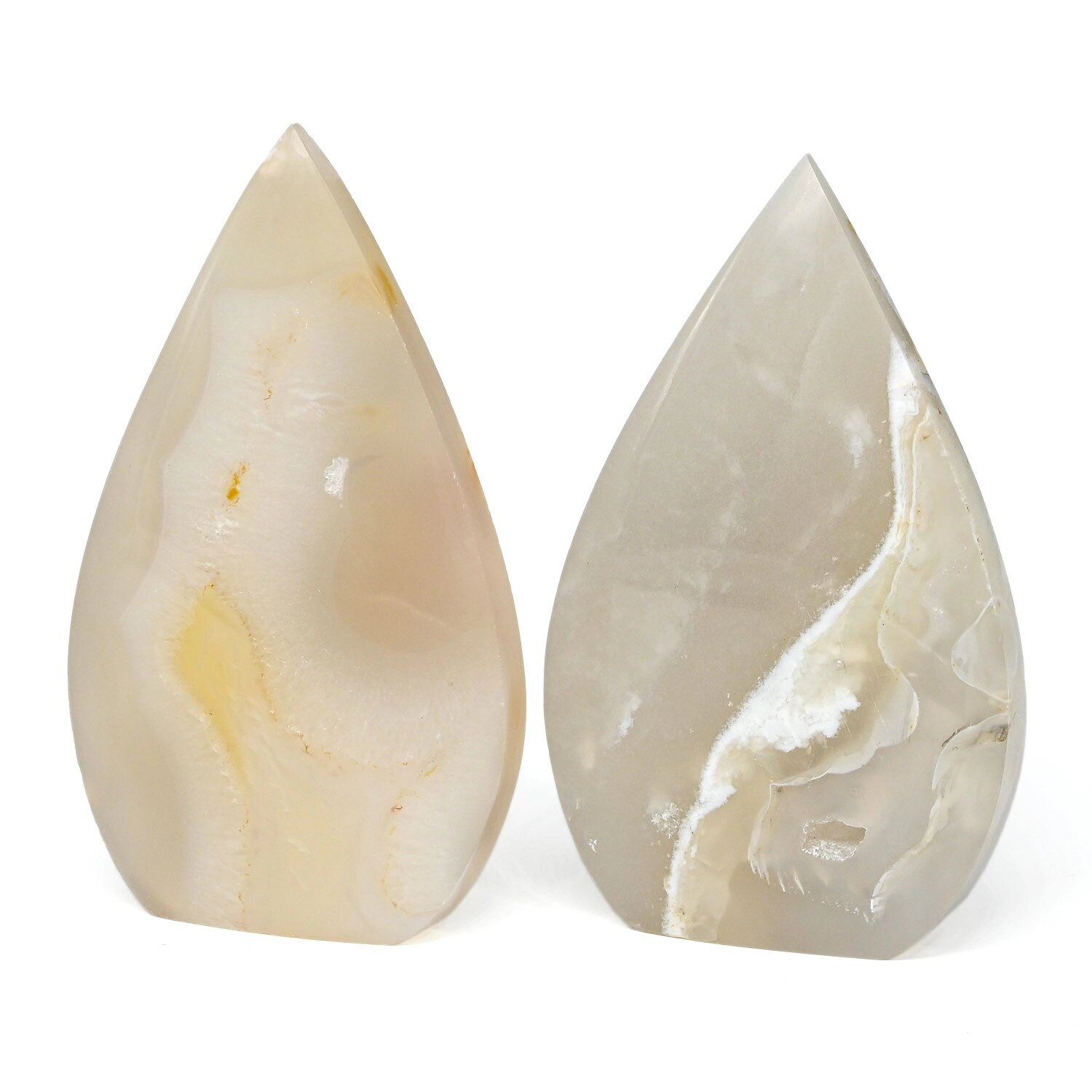 Кристалл из агата "Свеча" 52*13*88мм .