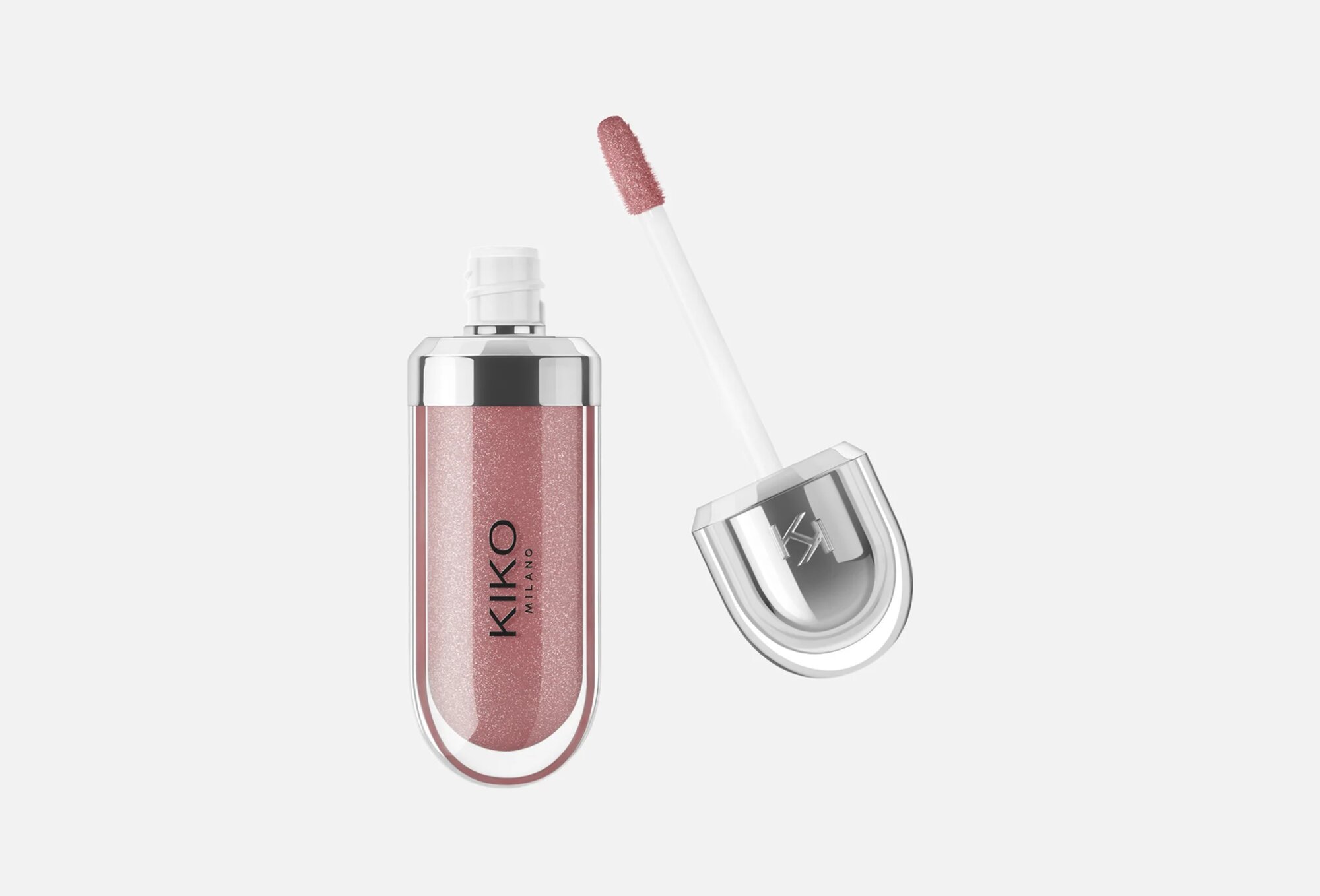 Увлажняющий блеск для губ KIKO Milano3D hydra lipgloss Цвет 35, PEARLY WARM MAUVE 6,5 г.