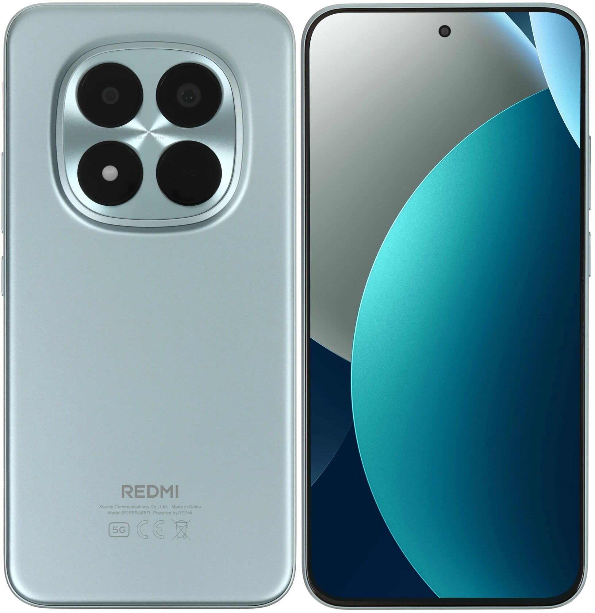 Смартфон Xiaomi Redmi Note 15 Pro 4G 12/512GB Glacier Blue (Голубой) Global