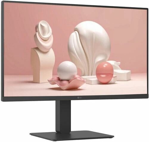 27" Монитор LG 27BA65QB-B черный 2560x1440@100 Гц, IPS, LED, 1000:1, 350 Кд/м