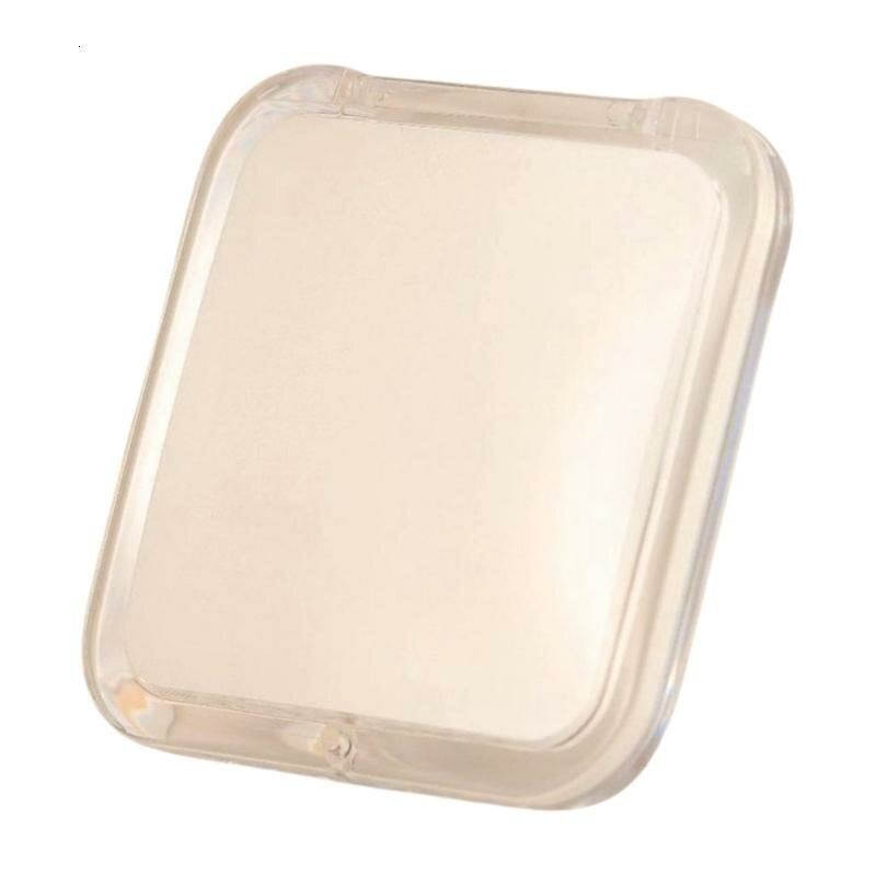 Двойное увеличительное зеркало для макияжа, Белый - 15X