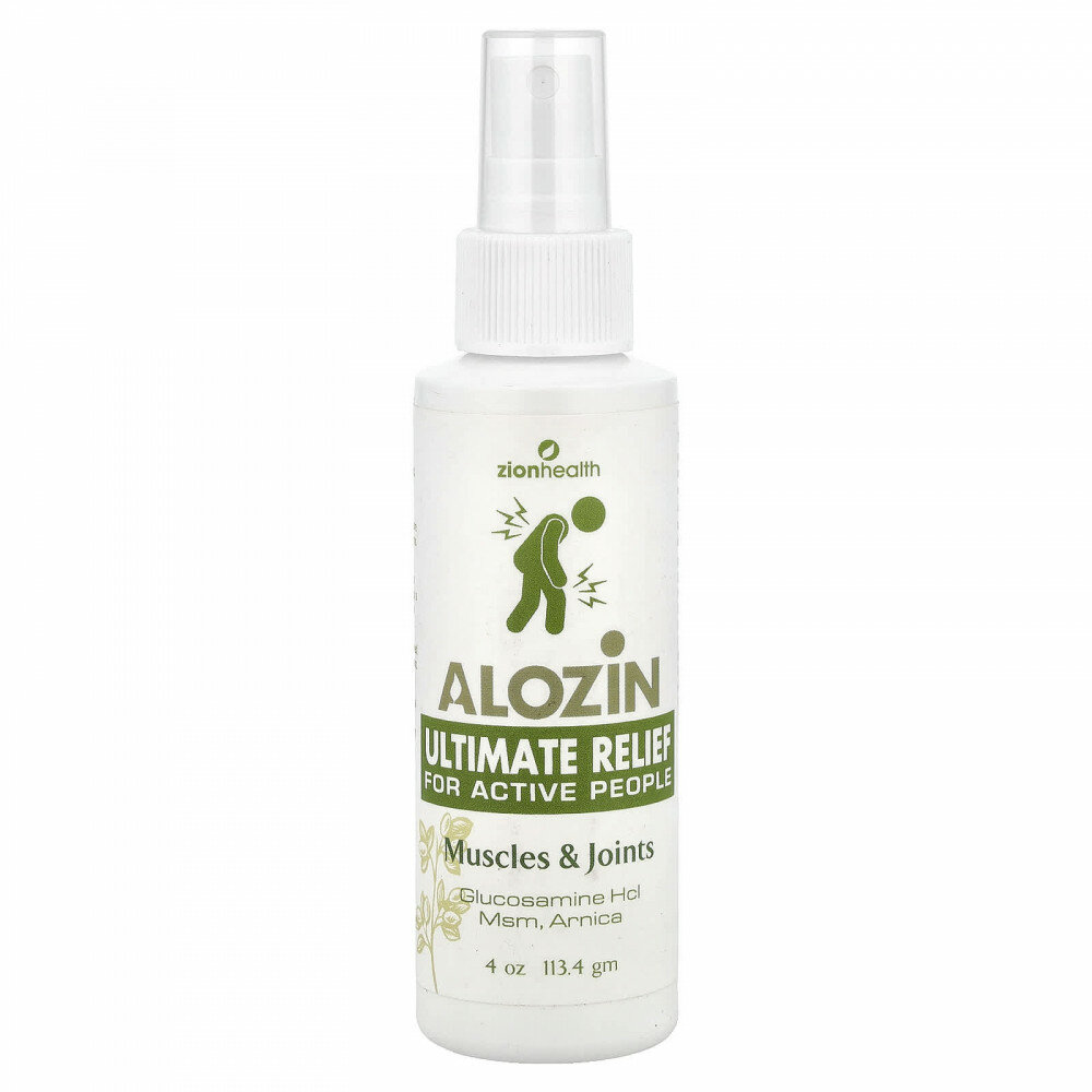Zion Health, Alizin Ultimate Relief, для мышц и суставов, 113,4 г (4 унции)