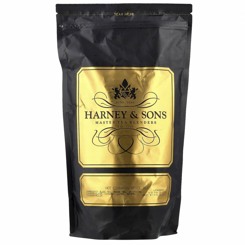 Harney & Sons, Чай со специями с корицей, 1 фунт