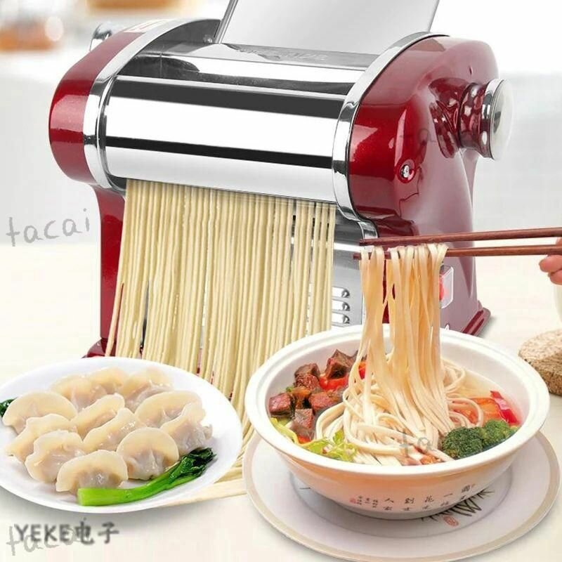 Тестораскатка лапшерезка электрическая настольная с одним ножом-