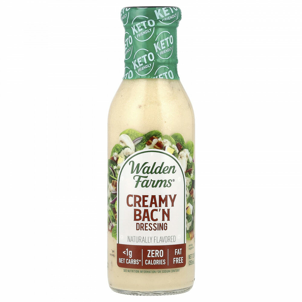 Walden Farms, Сливочная заправка Bac'N, 355 мл (12 жидк. унц.)