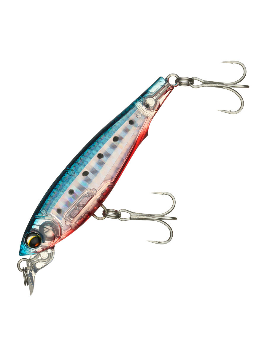 Воблер для рыбалки Duel L-Blue Fix Minnow 70S F1231-HRI, 70 мм, 8 г, тонущий, минноу