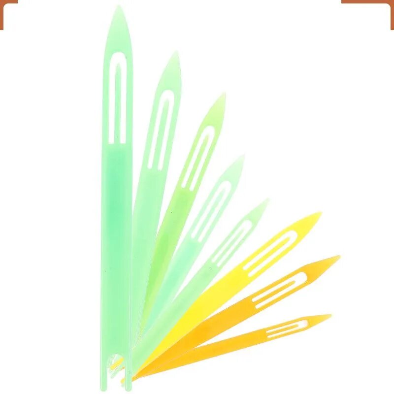 8 шт. прочный челнок для плетения рыболовных сетей портативный инструмент для ремонта рыболовных сетей