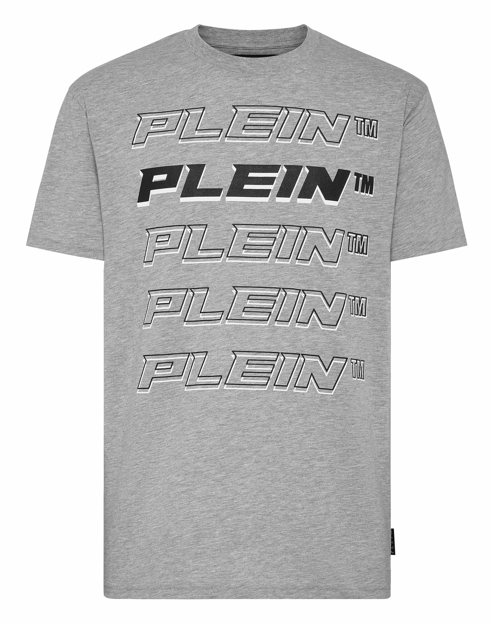 Футболка PHILIPP PLEIN, размер 46, серый