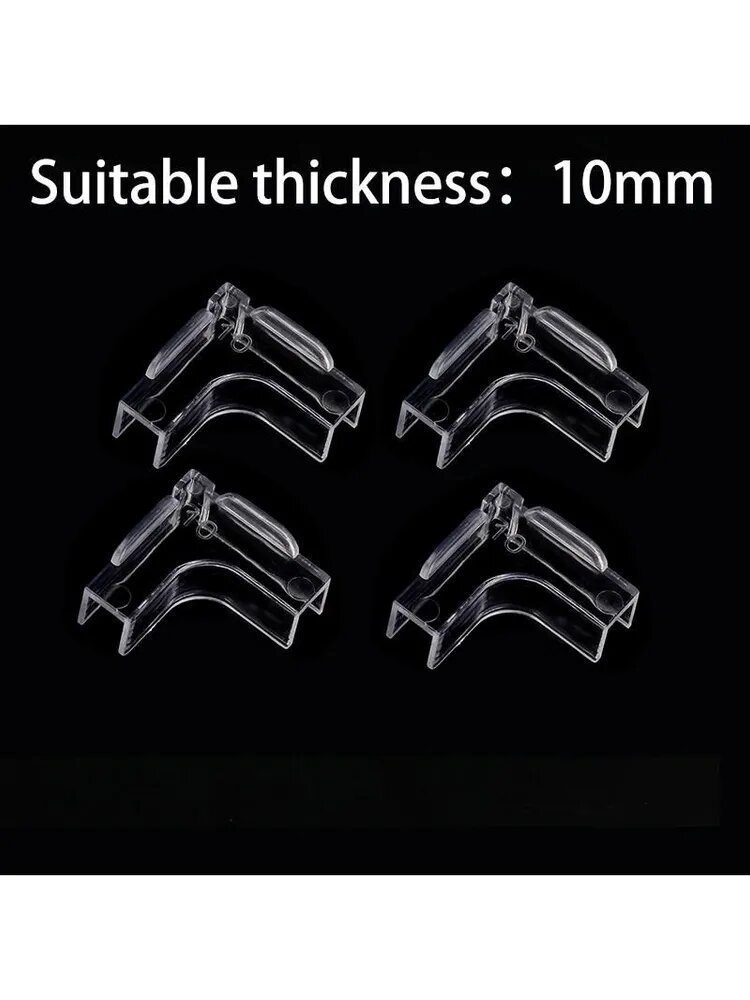 Прозрачный угловой стеклянный аквариум для защиты от столкновений