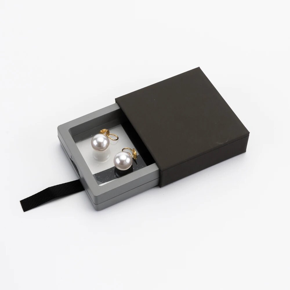 Коробка для украшений Weikende 7x7x2cm, цвет металла: no logo