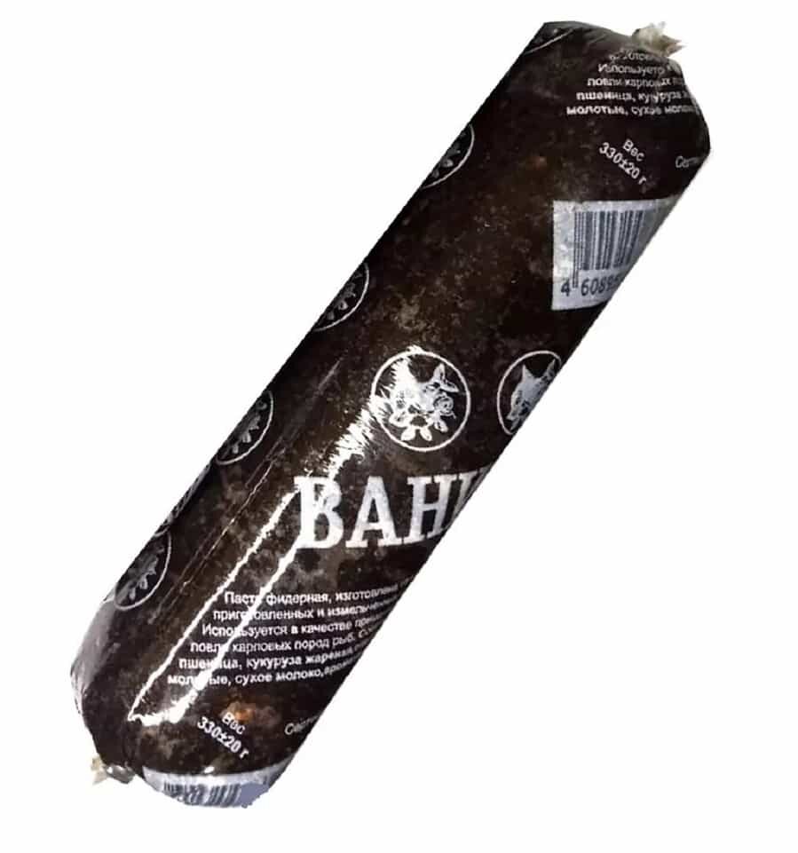 Паста фидерная "MASTER CARP" (колбаска) ваниль 330гр.