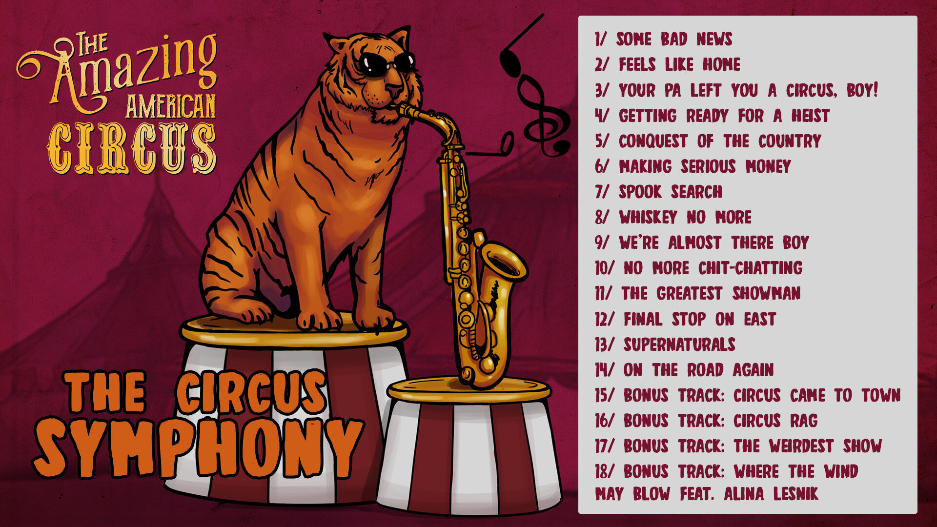 The Amazing American Circus - The Circus Symphony DLC Steam Ключ