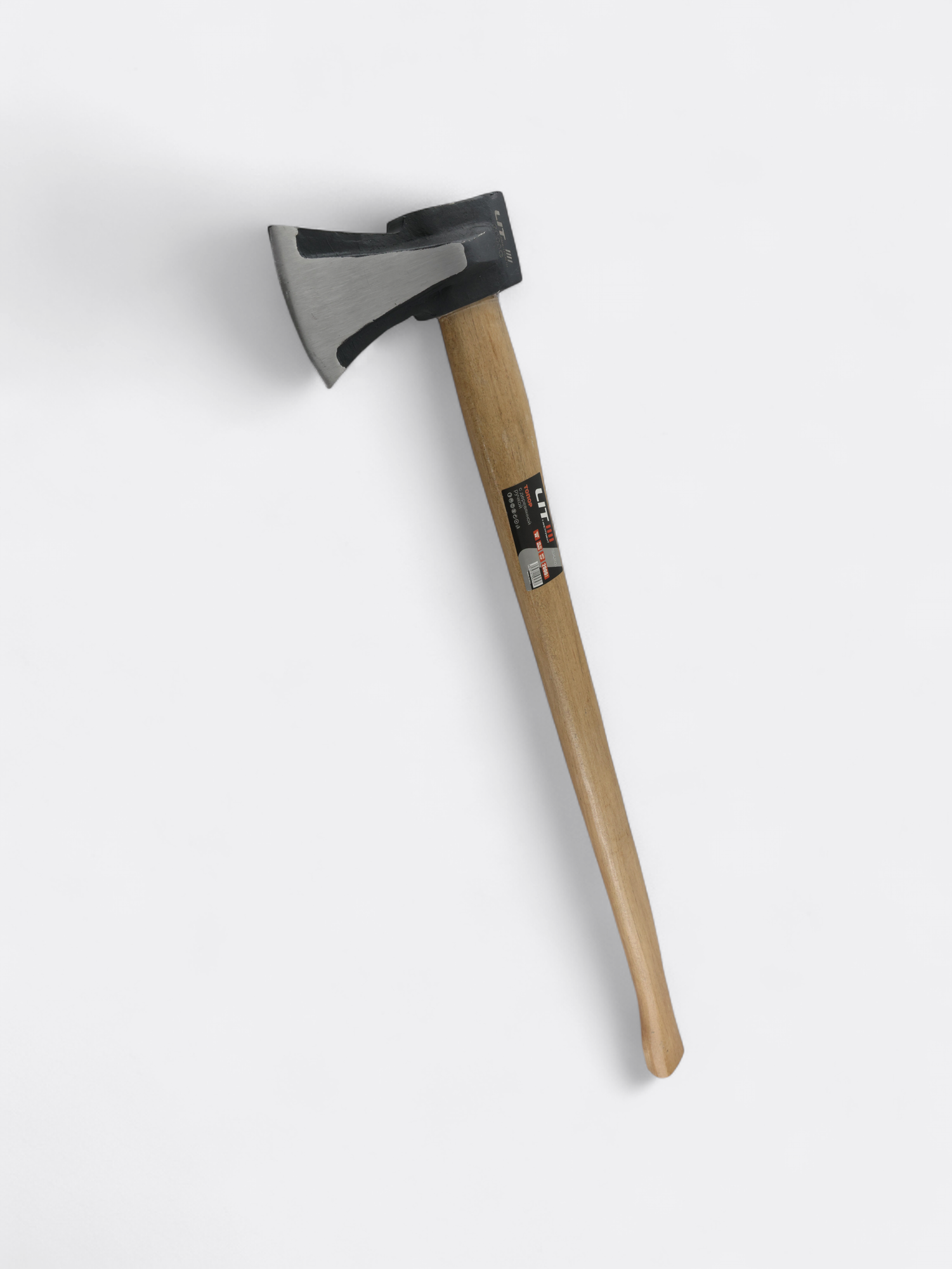 Топор-колун кованый 2кг с деревянной ручкой LIT, 900мм