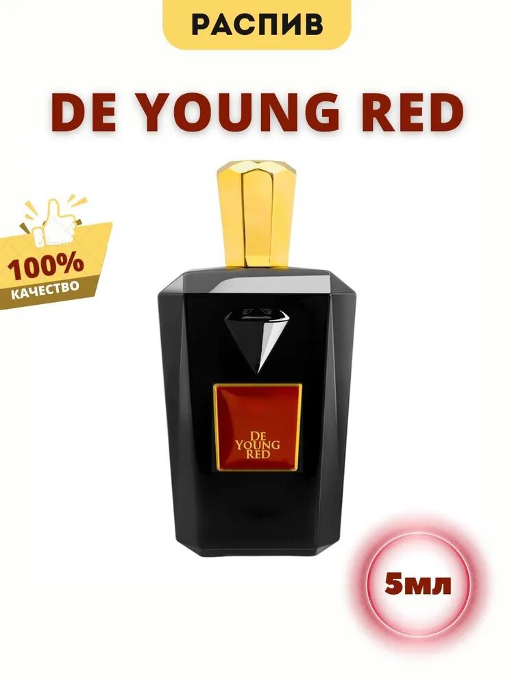 De Young Red Orlov Paris (Де Янг Ред) духи древесные, фруктовые, мускусные 5мл