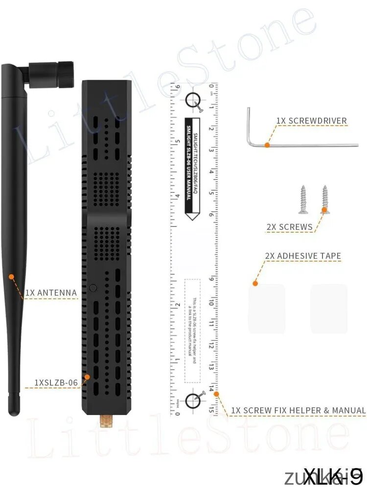 SLZB-06M Zigbee to Ethernet/USB/WiFi адаптер с PoE, черный цвет, для умного дома — фото 1