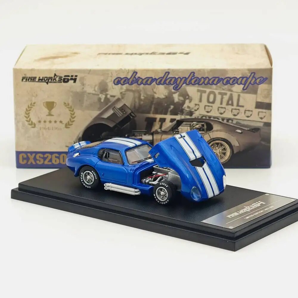 MASSDI Shelby Daytona Blue 1:64