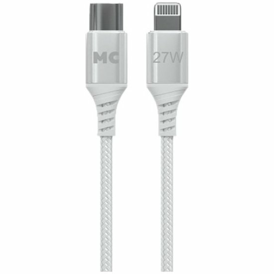 Кабель More Choice K69ia USB 3.0A PD27W для Lightning 8-pin Type-C нейлон 2м