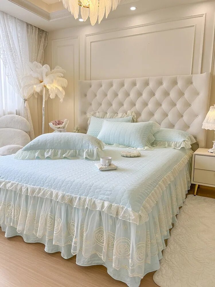 AiWinsure Покрывало Washed cotton bedspreads, Полиэстер с размерами: 220 см х 200 см