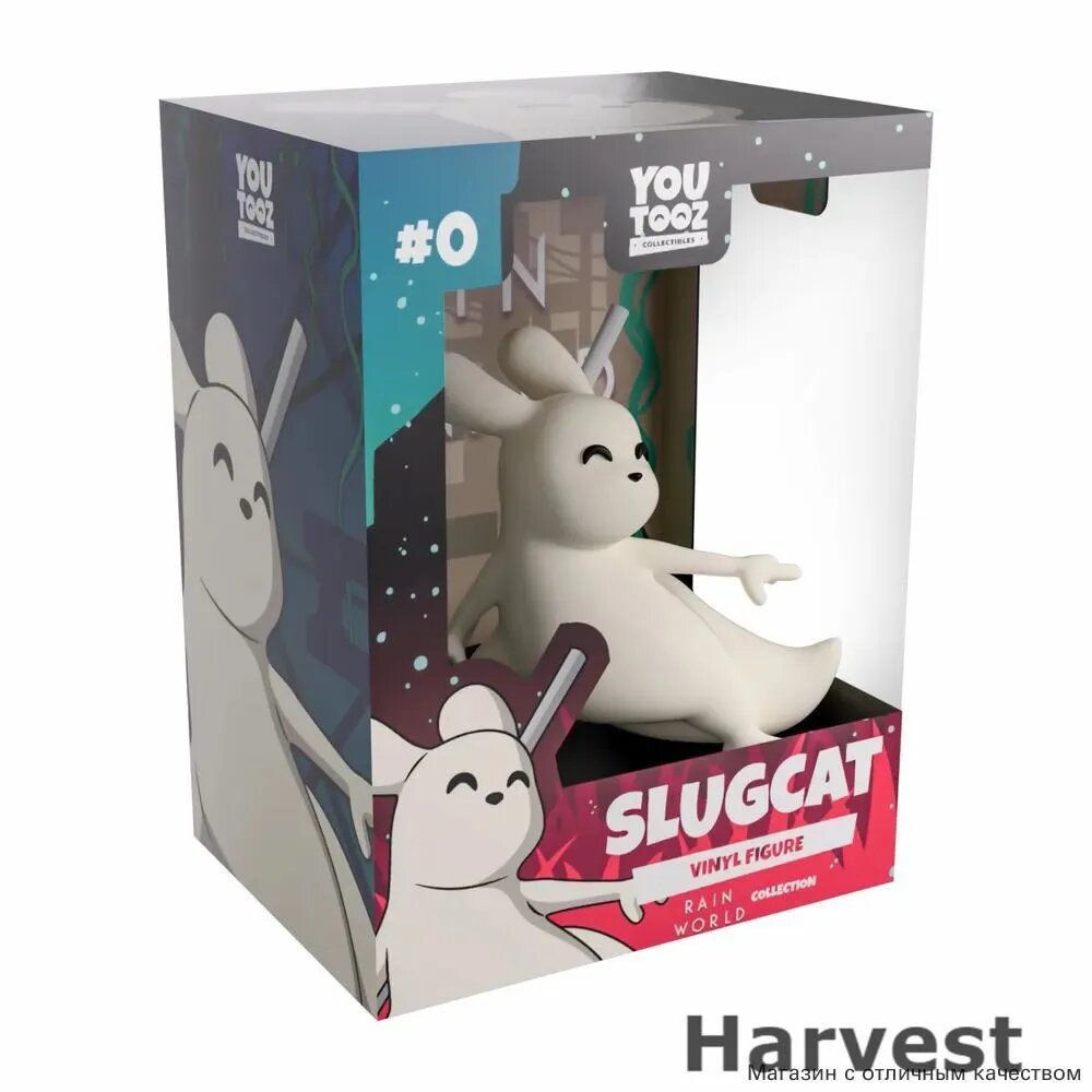 Фигурка Youtooz Slugcat Rain World Vinyl Figure коллекционная для фанатов игры, 9.9 см