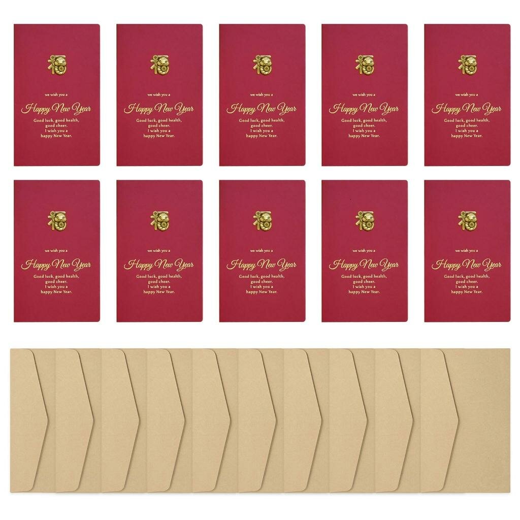 Открытка «Год Змеи 2025» (10 шт.), Тип C