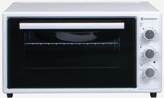 Мини-печь Esperanza, духовка электрическая настольная TO-48 W белый